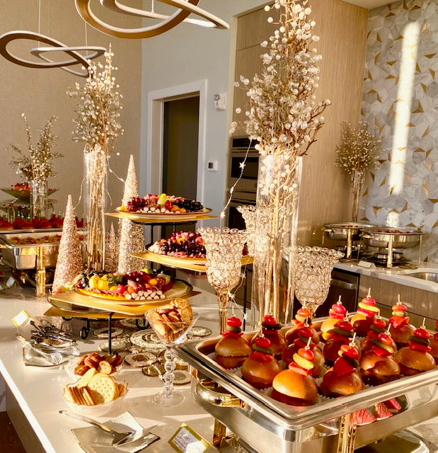 Holiday Christmas appetizers and station appetizer buffet – Fallier Food